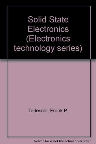 Solid State Electronics de Frank P. Tedeschi et Margaret R. Taber | eBay