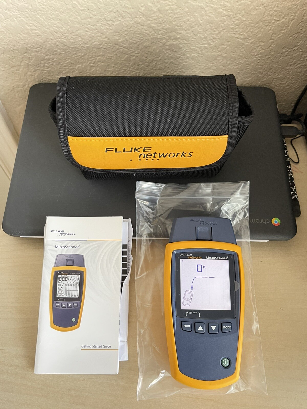 Fluke+Networks+MicroScanner2%C2%A0Cable+Verifier+With+Case+%28MS2-100 ...