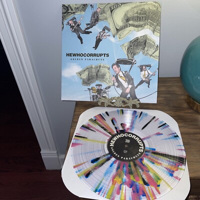 Hewhocorrupts - Golden Parachute Vinyl LP Toner Spill Splatter LIMITED ...