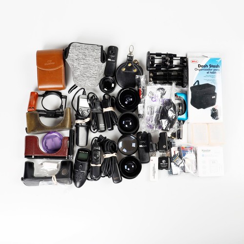 Lot Of Assorted Brand 35mm Digital Camera Accessories, As Is | eBay