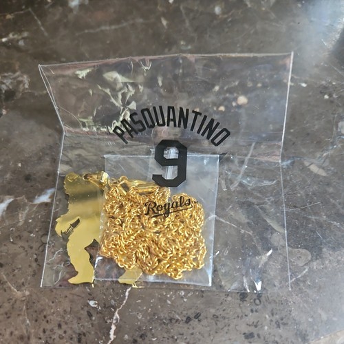 Kansas City Royals Vinnie Pasquantino Pasquatch Necklace SGA 5/27/25 ...