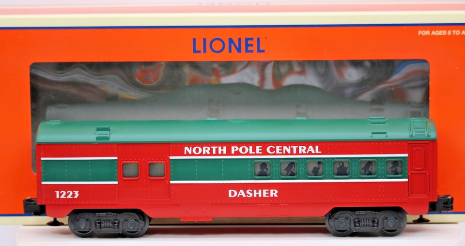 Lionel North Pole Central “Dasher” Combo Coach – 6-25182 – TESTED ...