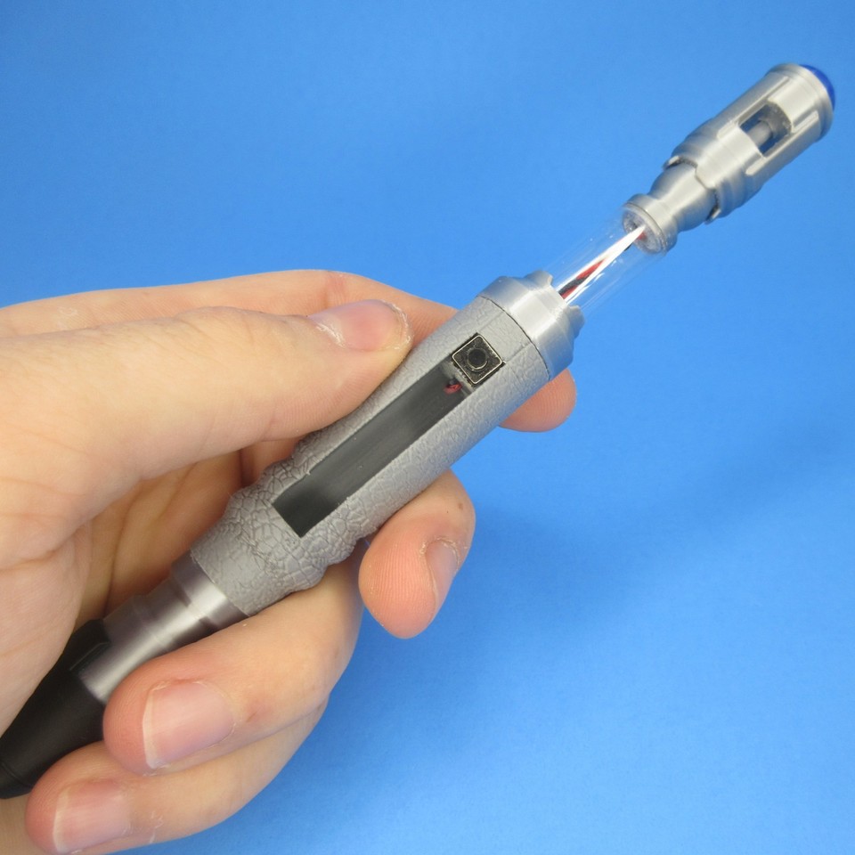 9th Sonic Screwdriver Wide Slider Aztec Replica | Doctor Who | Costume ...