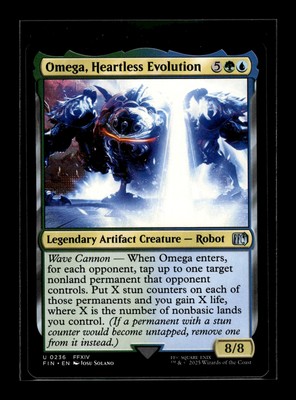 OMEGA, HEARTLESS EVOLUTION Final Fantasy #236 FIN(NM+)(MTG) | eBay