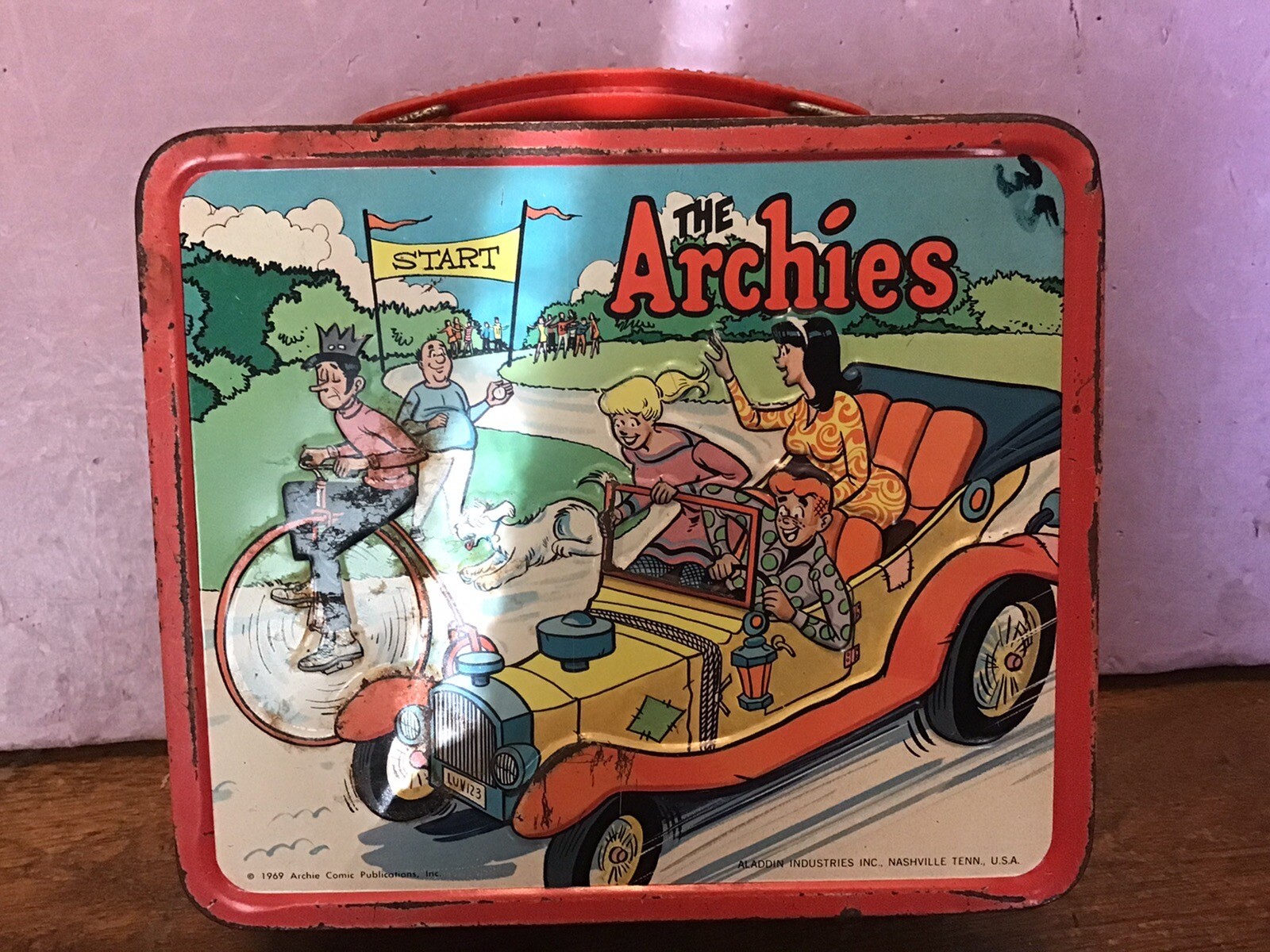 Vintage 1969 The Archies Lunch Box Aladdin Tin Metal Lunch Box No ...