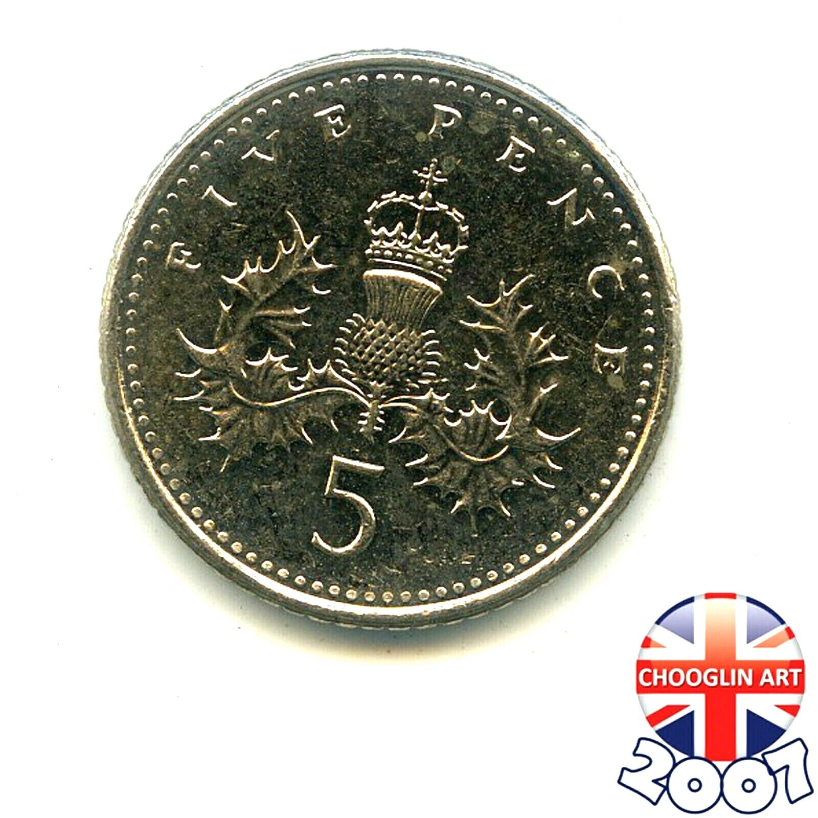 A BRITISH 2007 ELIZABETH II FIVE PENCE 5p coin, 18 Years Old! | eBay