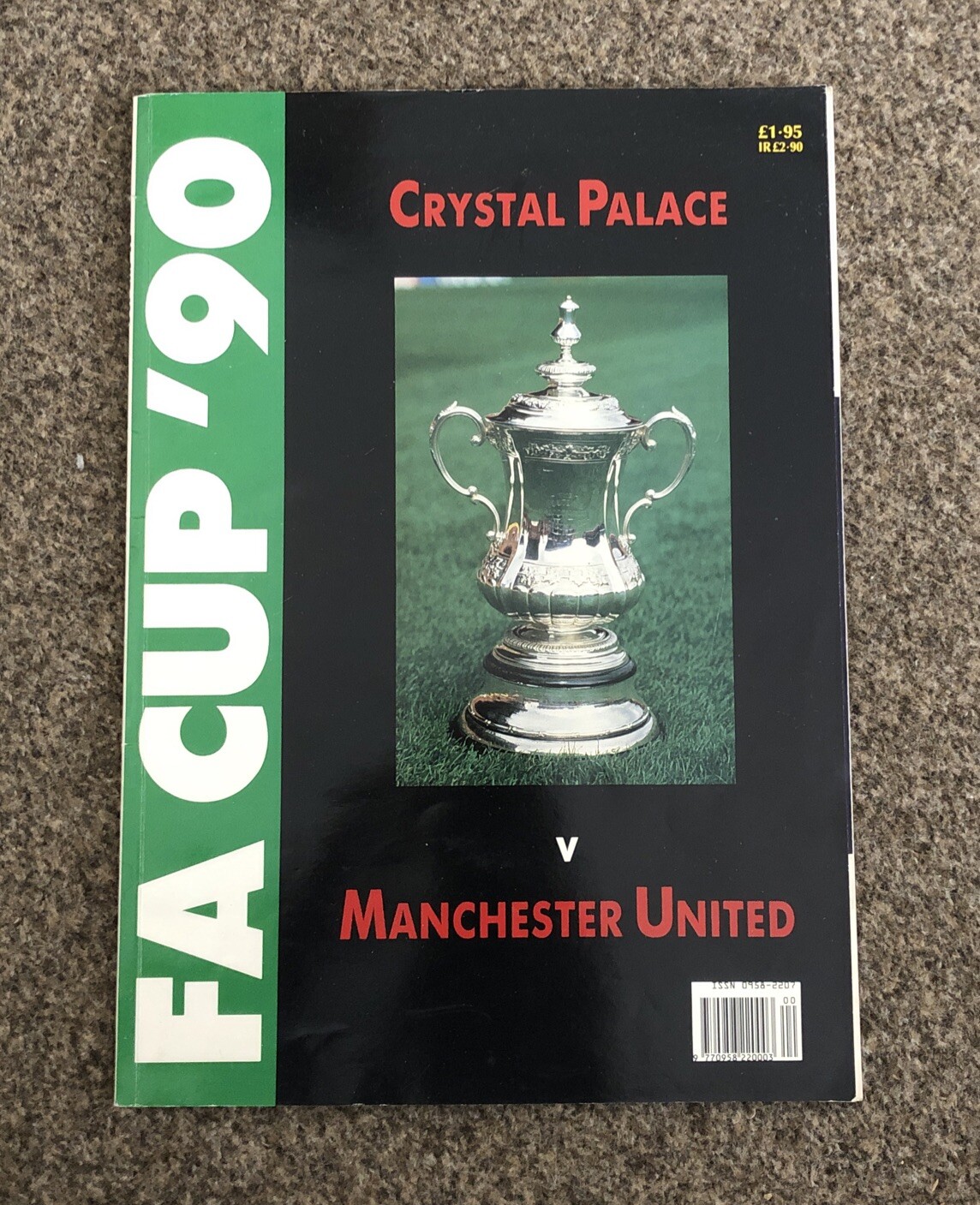 Crystal Palace vs Manchester United 1990 FA | Grelly UK