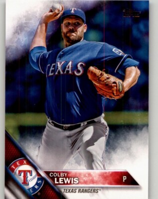 2016 Topps Colby Lewis #305 Texas Rangers | eBay