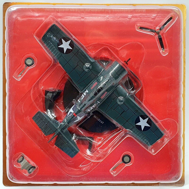 Altaya 16cm Long Diecast WWIIAP018 - Grumman F6F Wildcat USA | eBay