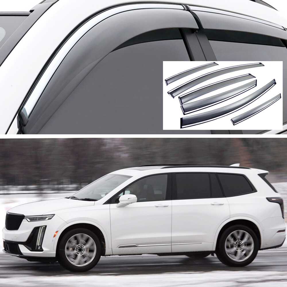 Side Window Deflectors For Cadillac XT6 2020-2024 Car Window Wind ...