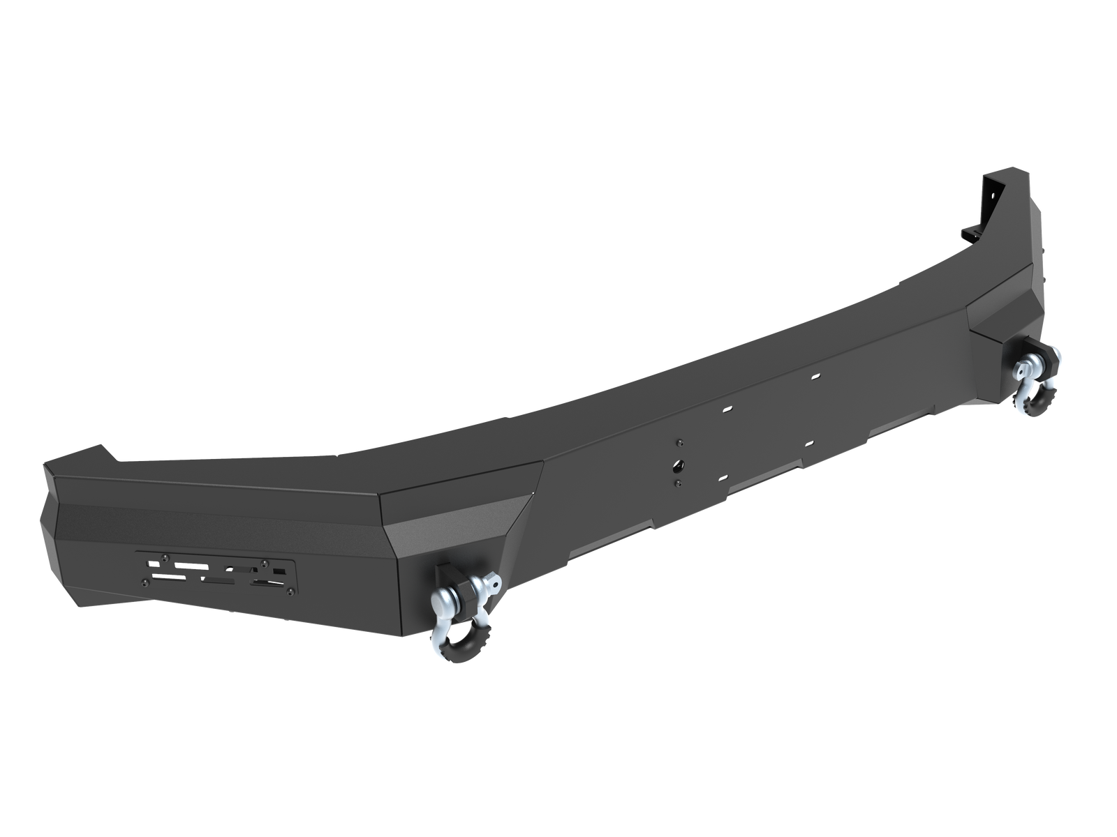 Offroad Heavy Duty Textured Front Bumper+D-Rings For 2024 2025 Tesla ...