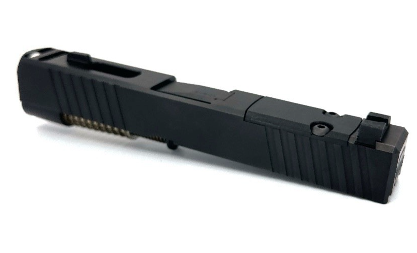 9mm Glock 43, 43x, 48 Compatible Complete Slide - RMSc - Internally ...