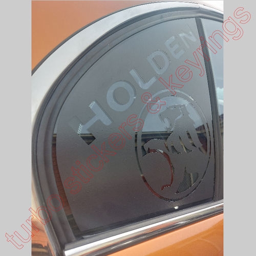 HOLDEN VT VX VY VZ COMMODORE CALAIS SEDAN DOOR WINDOW VINYL STICKER 8 ...