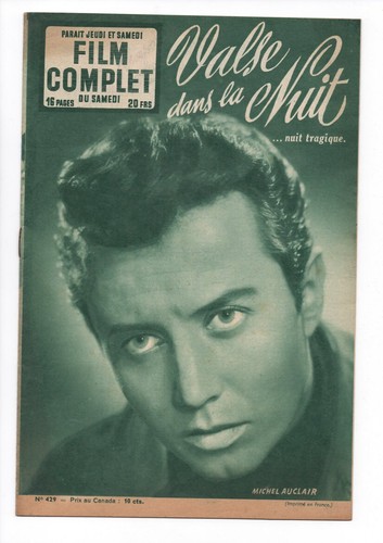 FILM COMPLET N° 429 Michel AUCLAIR A. RUCKER R. DELTGEN Claudine DUPUIS | eBay