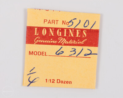 Longines Genuine Material Part #5101 Case Screws for Cal. 6312 | eBay