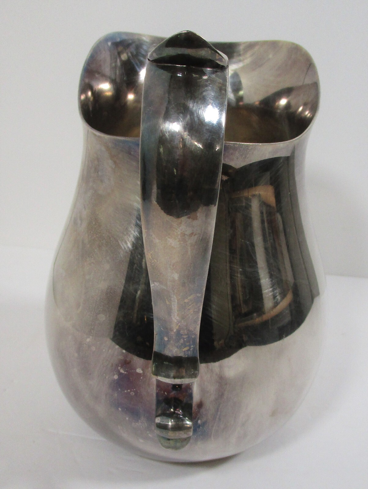 Reed and Barton Silverplate Water Tea Pitcher w/ Ice Rim 7 inches tall ...