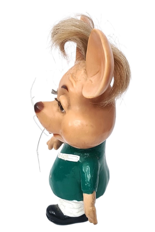 RARE VINTAGE TOPO GIGIO MOUSE 60'S 14CM ORIGINAL ED SULLIVAN PLASTIC ...