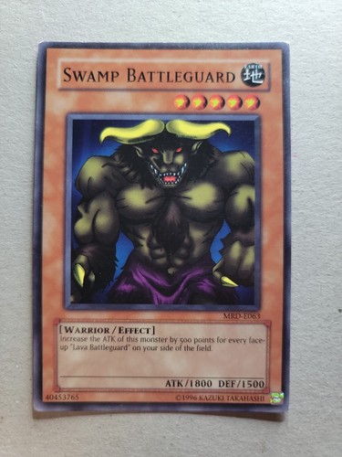Swamp Battleguard - MRD-E063 - Unlimited - Yu-Gi-Oh-LP | eBay