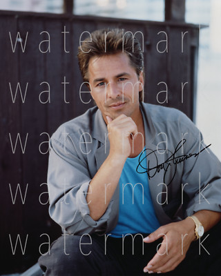 Don Johnson Miami Vice signed 8X10 inch print photo picture poster ...
