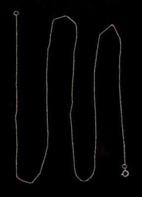 10K Fine Solid Yellow Gold 20.5" Wheat Rope Link Pendant Necklace Chain ...