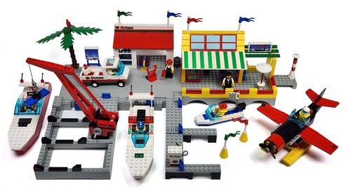 Lego Sail 'n' Fly Marina 6543 Vintage 1994 w/ Minifigs COMPLETE | eBay