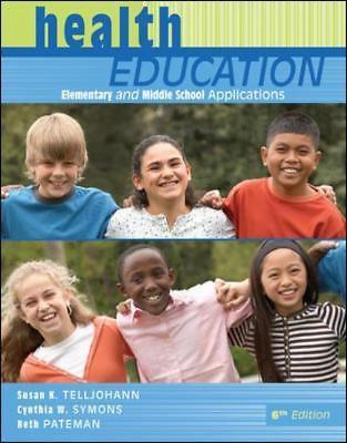 Health Education : Elementary and Middle School Applications Ninth ...