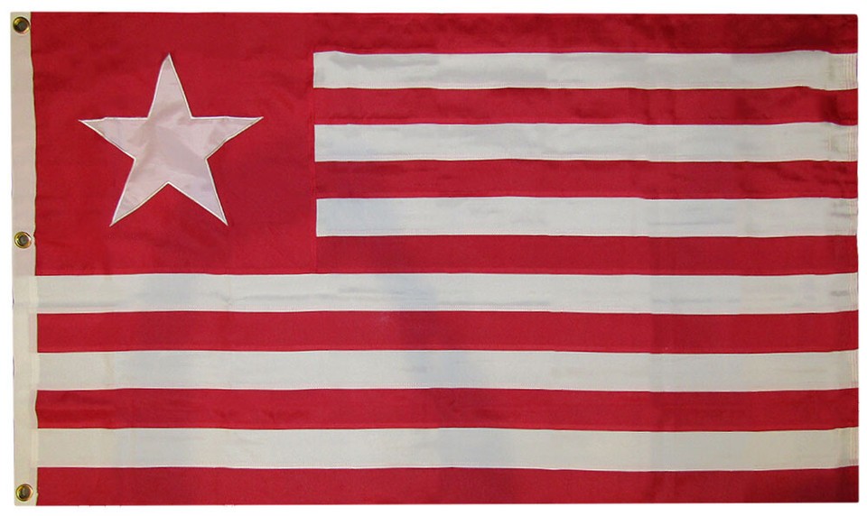 3x5 Embroidered Sewn James Long Expedition 1819 Synthetic Cotton Flag 3 ...