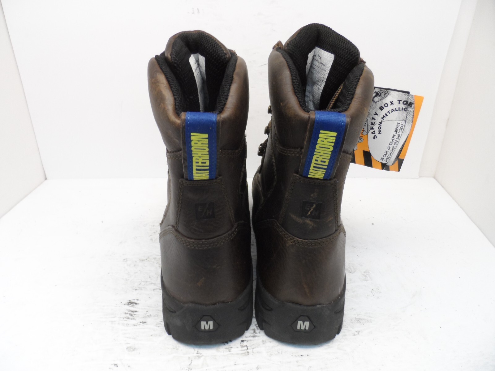 Matterhorn Men's 8" MT803 WP Non-Metallic Mining Boots Brown Leather ...