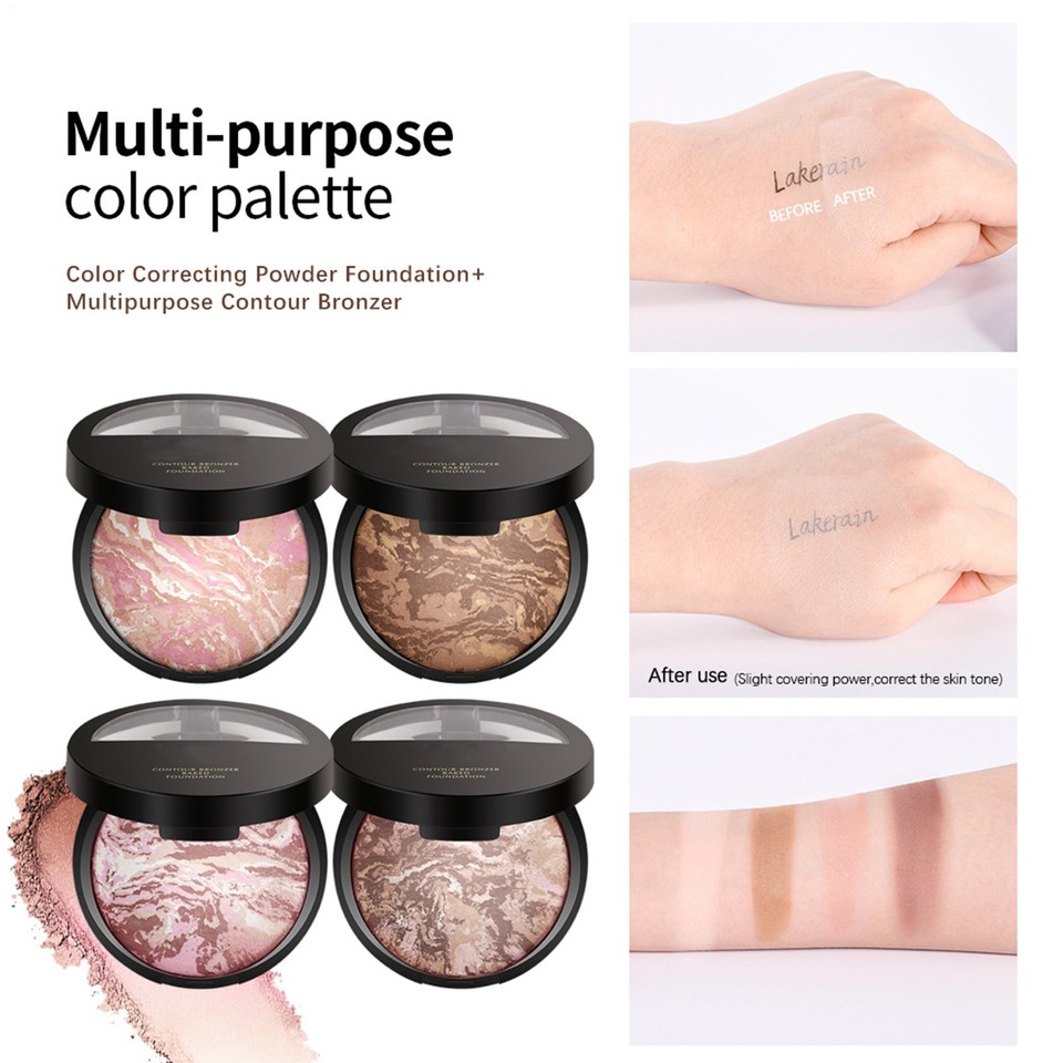 Baked Color Correcting Powder Foundation - Porcelain, Demi-Matte | eBay