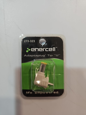 Enercell Adaptaplug Tip #273-323 "U" 6.5mm O.D X 3.1/4.1mm I.D X 1mm ...