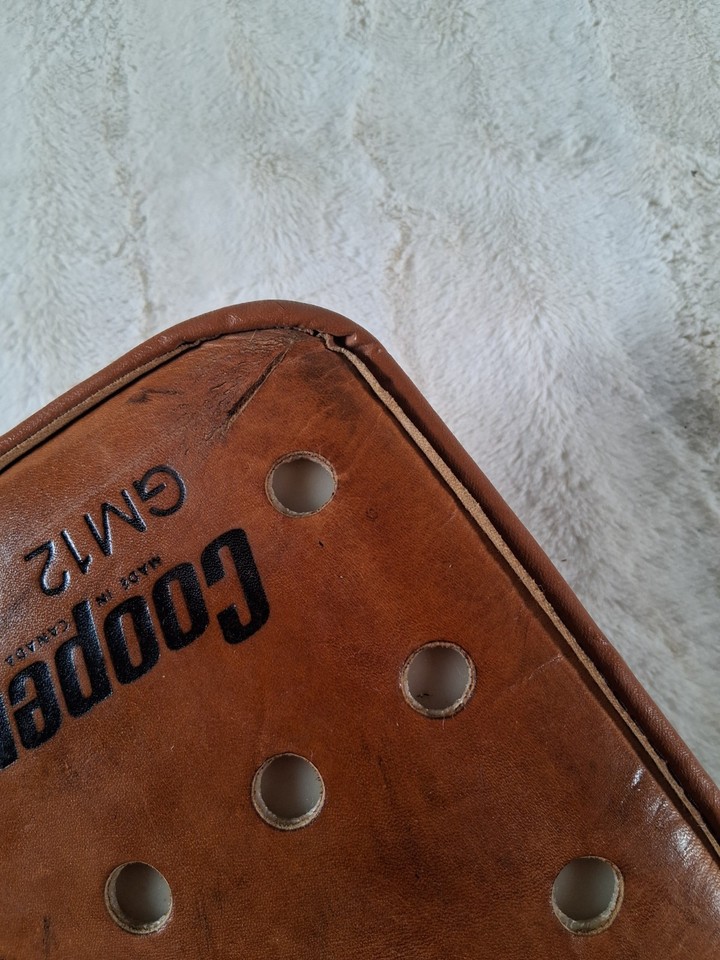 Vintage Cooper Goalie Super Pro Trapper Gm21 Gm 21 and Blocker GM12 Jr ...