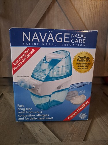 Navage Nasal Care Saline Nasal Irrigation Kit Multi-User Bonus Pack ...