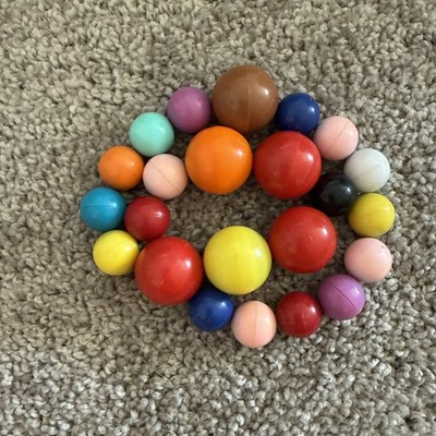 Vintage Magnets Magnetic Marbles, Assorted Colors, Set of 23 | eBay