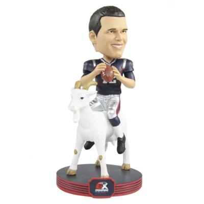 Tom Brady New England Patriots Riding Goat 6X Super Bowl Champs ...