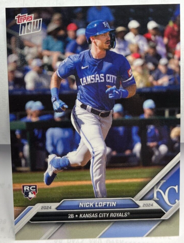 Nick Lofton 2024 Topps Now MLB Road To Opening Day RC #OD-96 KC ROYALS ...