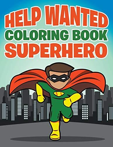 Help Wanted: Coloring Book Superhero 9781682604311| eBay