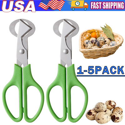 Quail Roast egg scissors Cut eggshell scissors eggshell opening divider ...