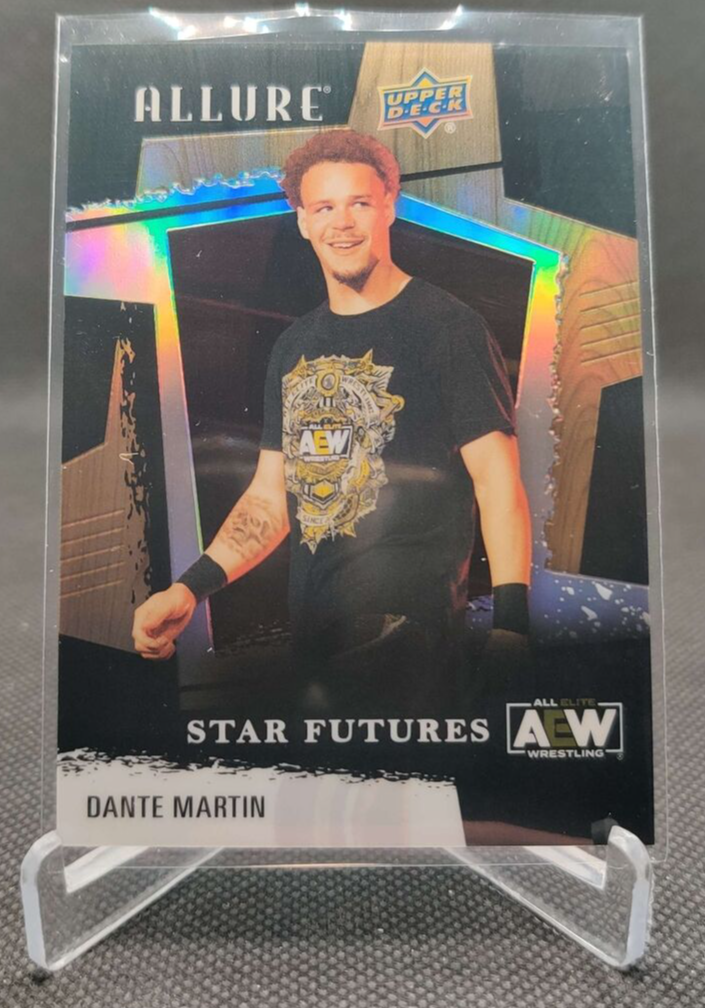 2022 Upper Deck AEW Allure Star Futures Table Parallel #132 Dante ...