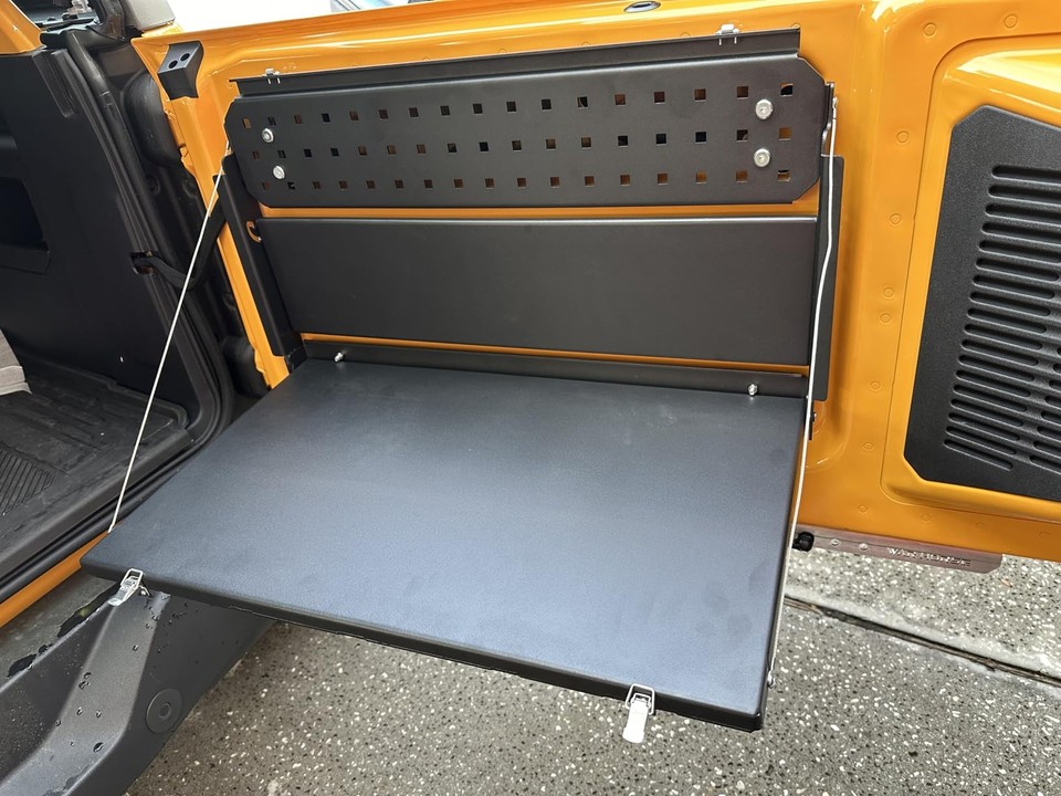 Us Tailgate Table Metal & Molle Panel For 2021-2025 Ford Bronco 2/4 ...