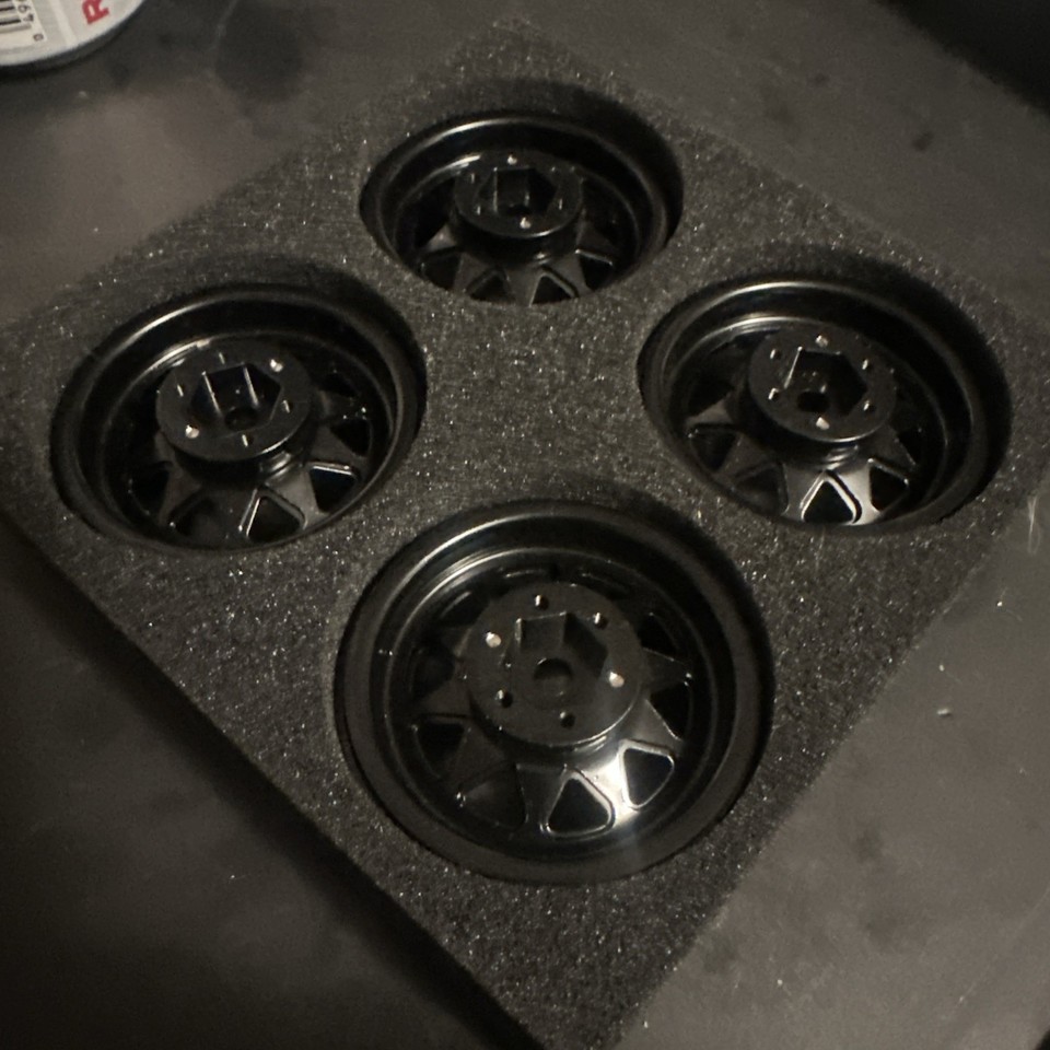 Deep Dish Metal 1.9" Beadlock Wheel Rim Hub for 1/10 RC Crawler Car ...