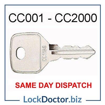 Link51 Silver Steel Locker Replacement Keys Range (CC0001-CC2000) Cut ...