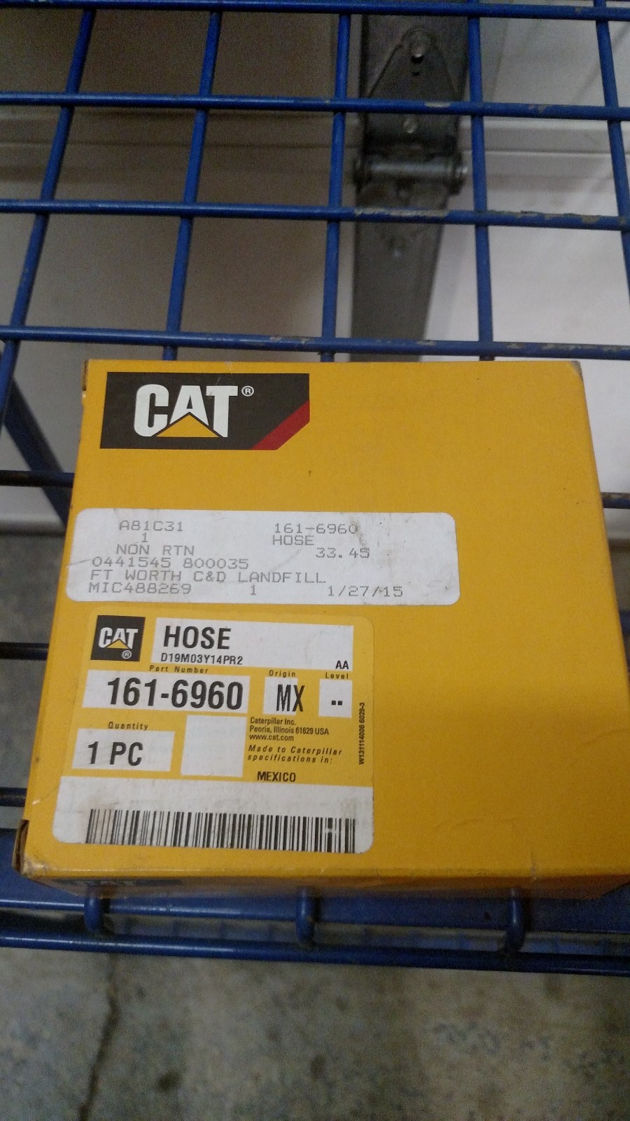 CAT 161-6960 Hose Caterpillar 1616960 for sale online | eBay
