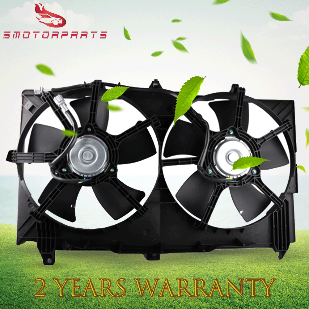 Dual Radiator Cooling Fan ASSY Fit 2003-2007 Infiniti G35 2003-2006 ...