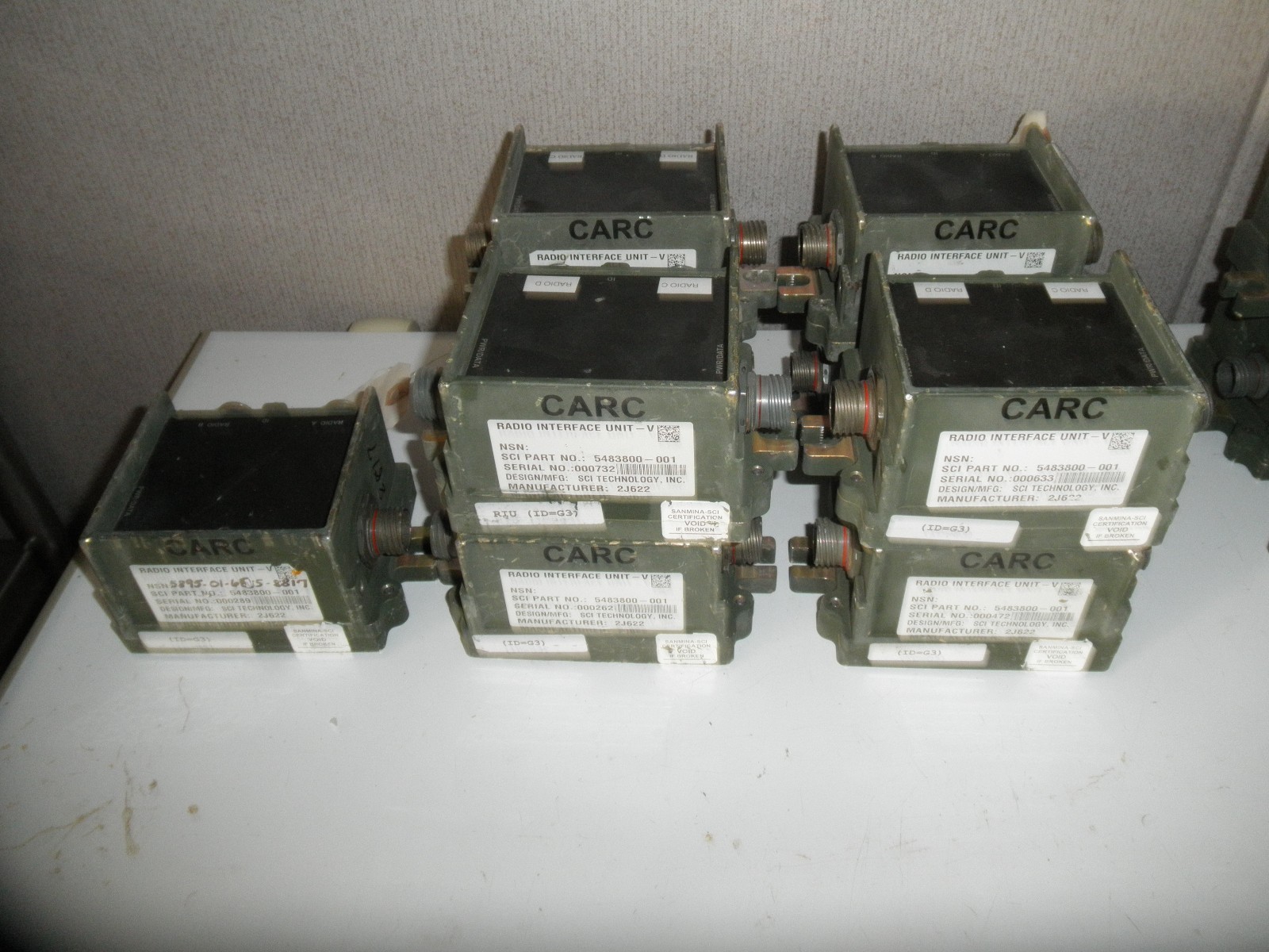 Humvee VIC Vehicle Sanmina TOCNET Radio Interface V system | eBay