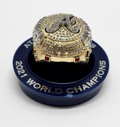 Atlanta Braves 2021 World Series Championship Replica Ring | eBay