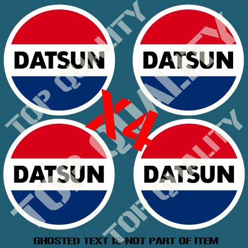 JDM VINTAGE DATSUN DECAL STICKER X4 CONCEPT RALLY DRIFT JAPANESE RETRO ...