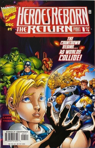 Heroes Reborn The Return #1-4 Comic Set 1997 - Marvel Comics ...