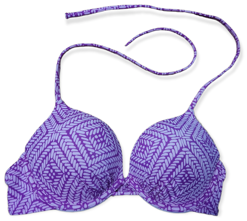 Victoria's Secret Bombshell Bikini Top Women's 34B Swimsuit Purple Adds ...