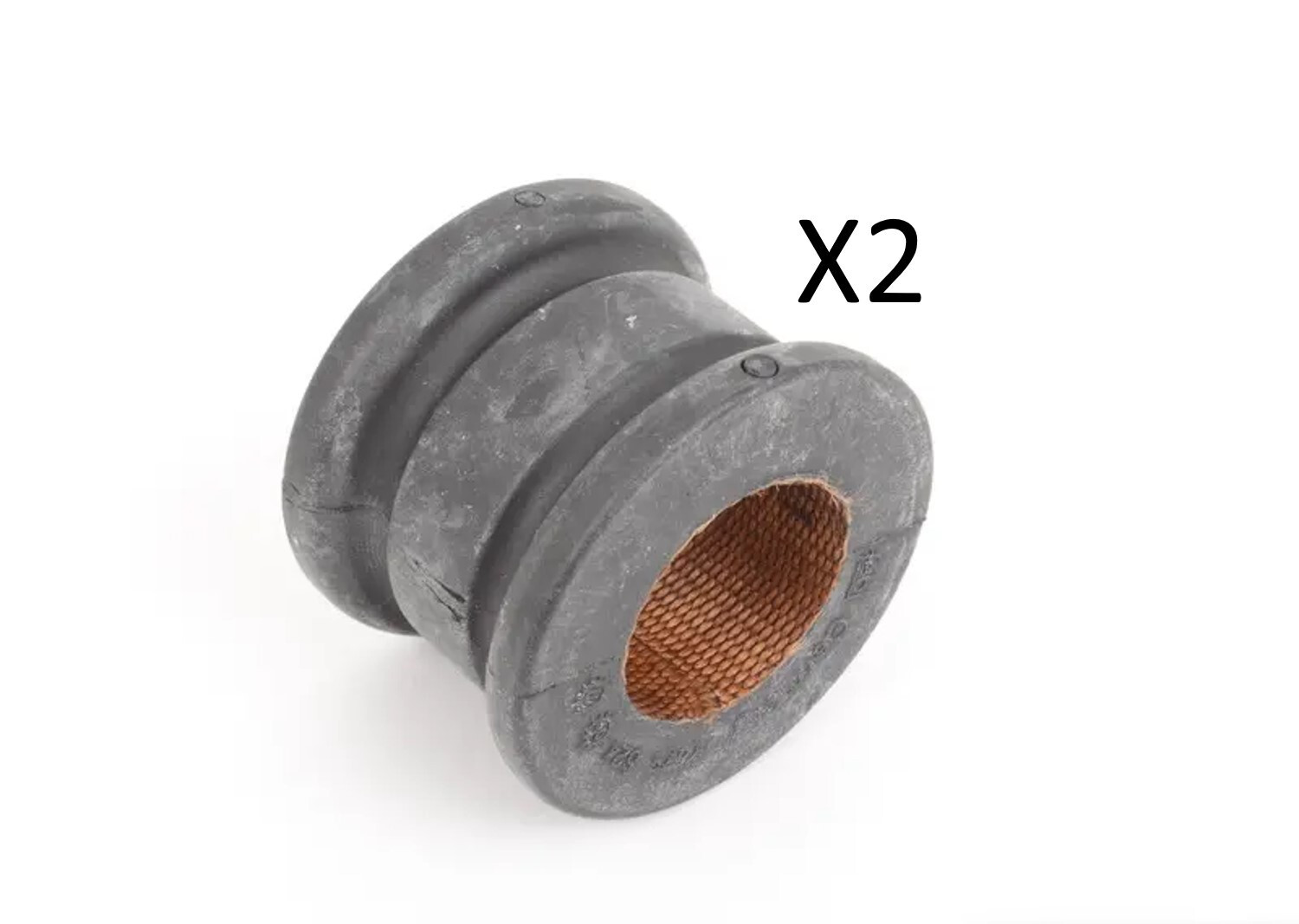 Set of (2) Sway Bar Bushings Front Inner L & R Sides for Mercedes Benz ...
