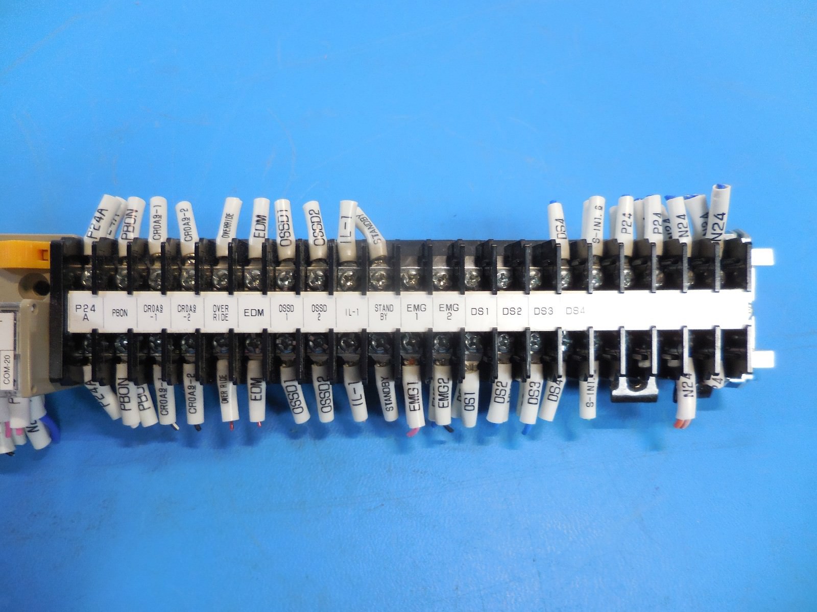 Toyogiken PCN-COM201 Terminal Block 125V on Rail with 42-Postion ...